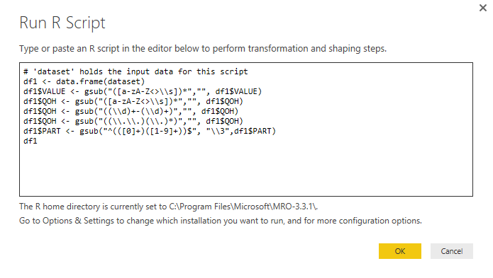 Usando R-script en Power BI | CompartiMOSS