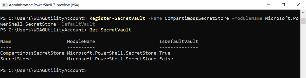 El módulo de SecretManagement de PowerShell | CompartiMOSS