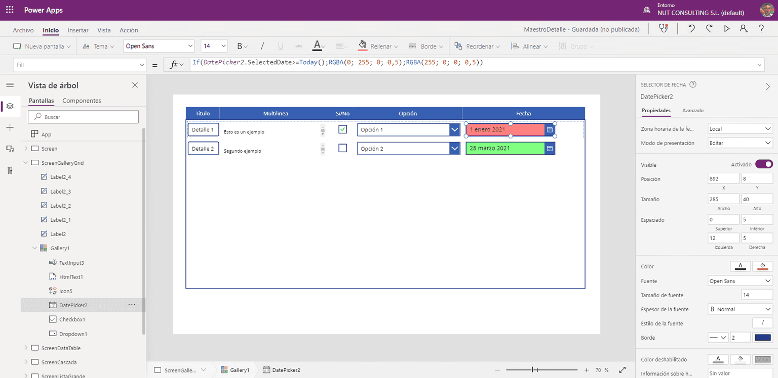 Manejando listas de datos en PowerApps | CompartiMOSS