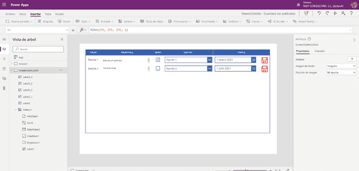 Manejando listas de datos en PowerApps | CompartiMOSS
