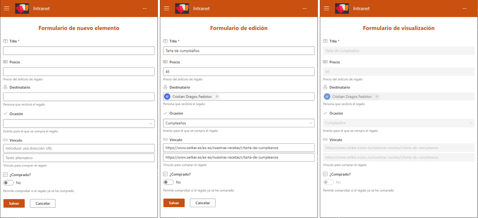 Personalización de formularios con Form Customizer en SPFx | CompartiMOSS